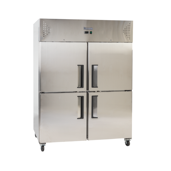 Exquisite GSF1412H Two Split Solid Doors Upright Storage Freezers ...